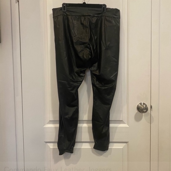 Commando | Pants & Jumpsuits | Commando Faux Leather Joggers | Poshmark